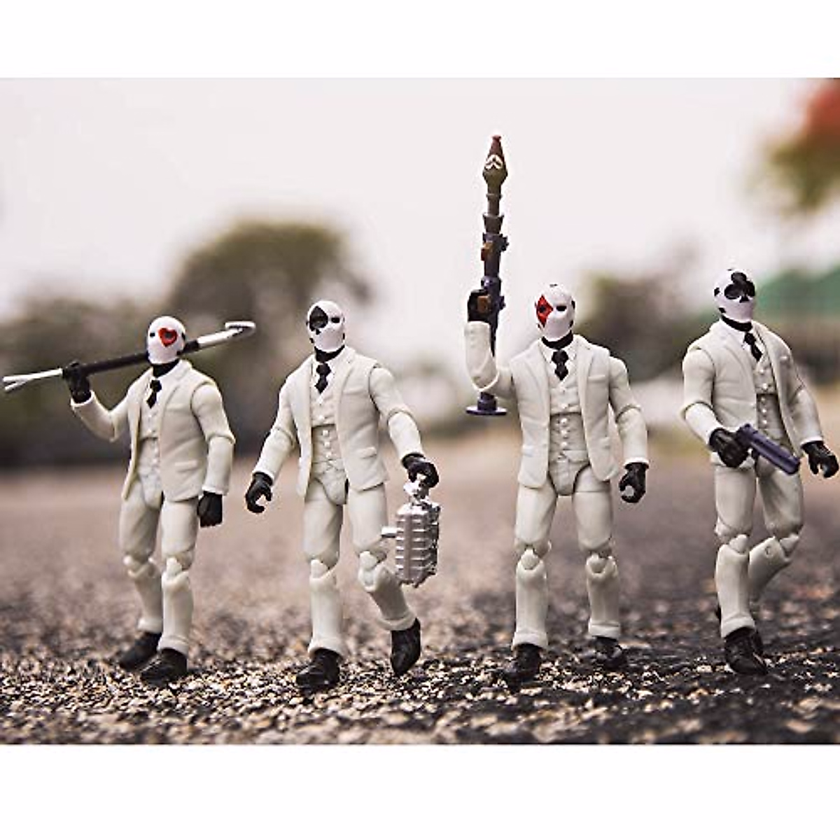 FORTNITE Squad Mode 4 Figure Pack, Highstakes (Amazon Exclusive)