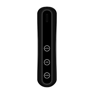 LED Desk Lamp/Clamp LED Lamp/Remote Control & Touch/Adjustable Flexible Gooseneck/Modern Stylish Multiple Setting Brightness and Color Bright Bulb/by Syrinx (Black)