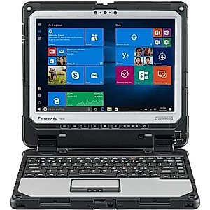 Panasonic CF-33/8GB RAM/ 256GB SSD/12 INCH Touch Screen/WiFi TOUGHBOOK/Fully Rugged Laptop/Military Grade/Windows