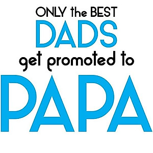 CafePress BEST DADS GET PROMOTED TO PAPA Mugs Ceramic Coffee Mug, Tea Cup 11 oz