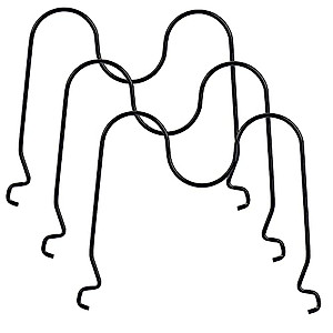 Toplife 3 Extra Wires Dividers for Expandable Pan Organizer Rack - Black