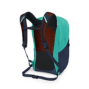 Osprey Comet Laptop Backpack, Reverie Green/Cetacean Blue