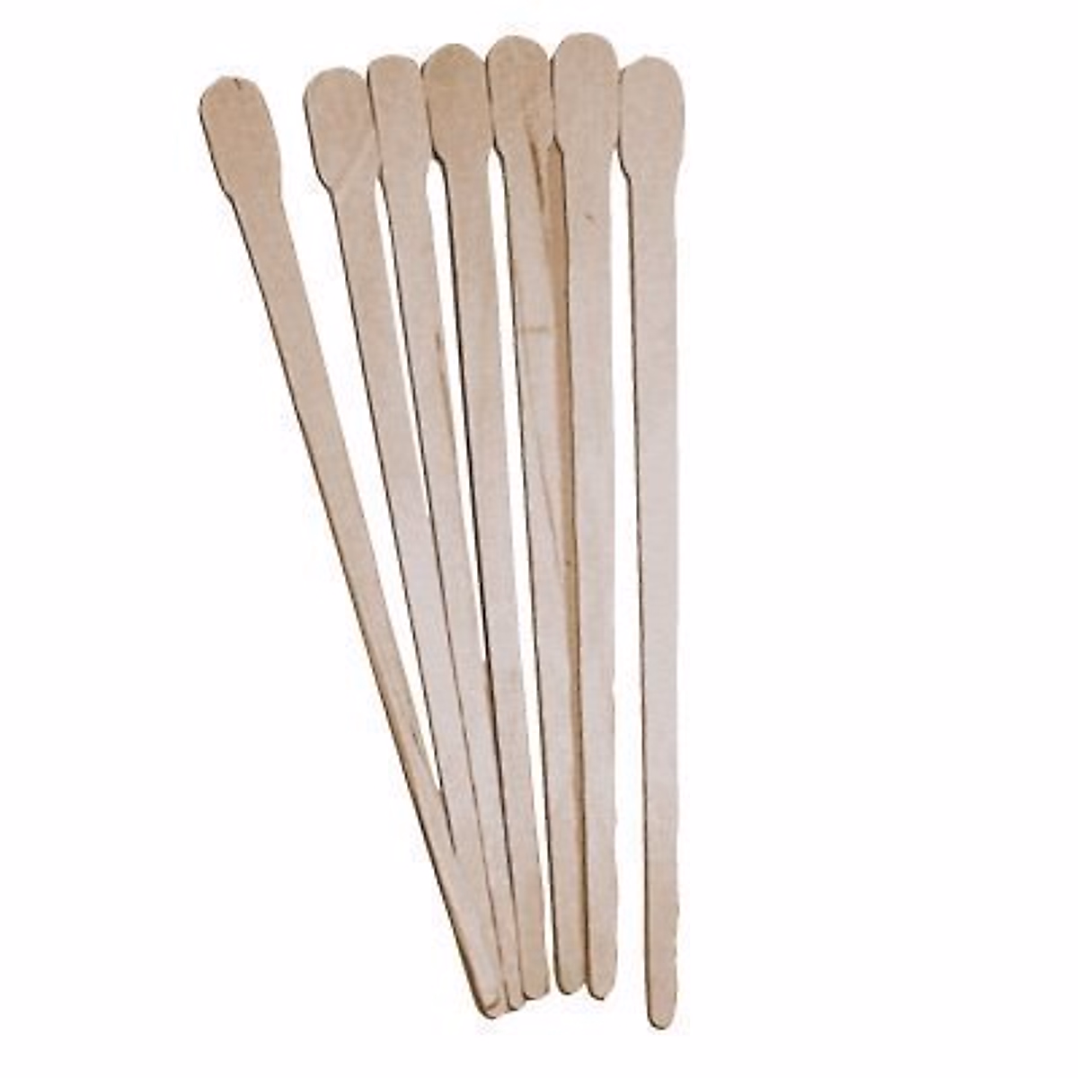 Rayson Extra Small Wax Sticks 100 Pieces Wood Waxing Craft Sticks Spatulas Applicators for Hair Removal Eyebrow and Body