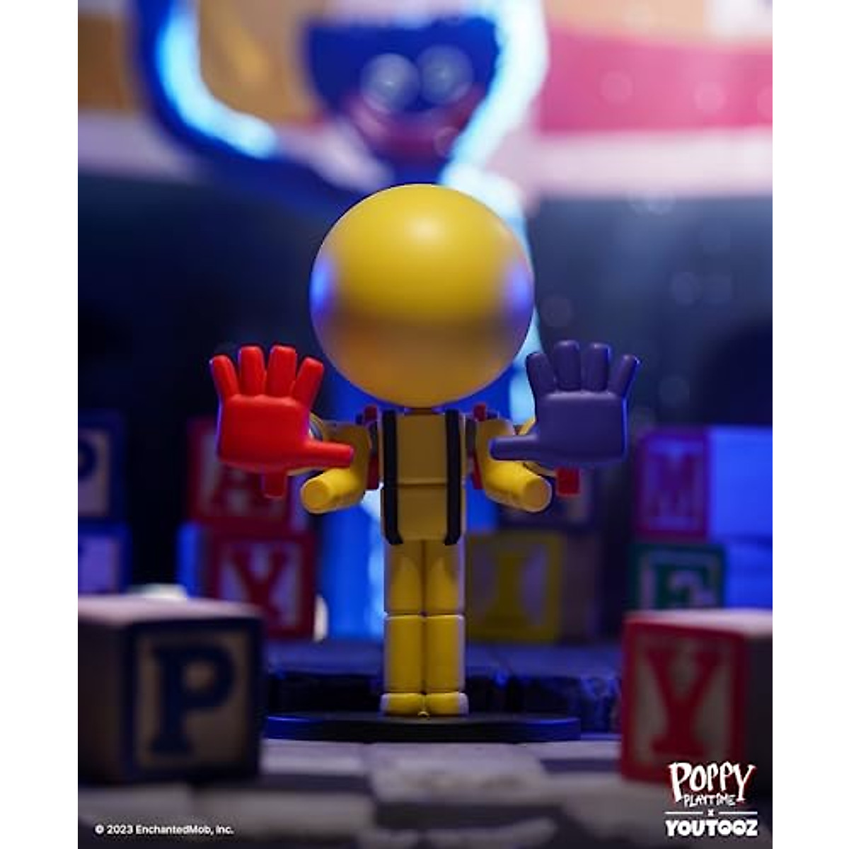 Player Youtooz Figure, 4.7" Vinyl Toys from Poppy Playtime Collection, Collectible Player Figure