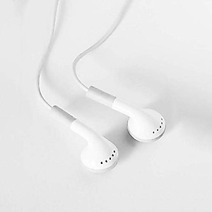 CN-Outlet Wholesale Bulk Earbuds Headphones 100 Pack Kids Earphones for School Classroom Students Children and Adults - White