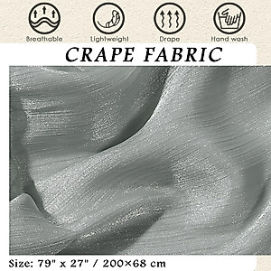 Ladiery Sheer Crepe Shawls and Wraps for Formal Evening Party,Women Soft Shimmer Light-weight Travel Festival Shawl