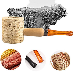 Tobacco Pipes, VOVCIG Corn Shaped Cigar Pipes for Smoking Durable Smoking Pipe for Cigar Aficionado (8 x Small Pipes)