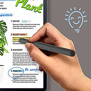 2 Pack Cute Design Silicone Sleeve Case Compatible with Samsung Galaxy Tab S7/S7+/S7 FE/S8/S8+/s8 ultra/S9/S9+/S9 Ultra S Pen, Protective Skin Cover case Non-Slip Smooth Grip Holder(Purple+Green)