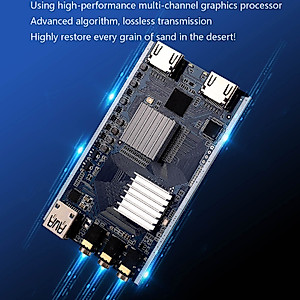 Gaming Video Capture Card 4K/2K/1080P 120 FPS & HDR Passthrough, NV12 Near-Zero Latency, Certified for OBS, USB 3.0, Plug & Play, Record & Stream with PC, PS5, PS4,Xbox, Switch