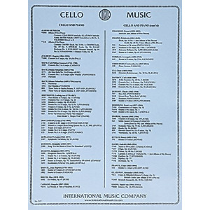 Bach, JS - 6 Cello Suites BWV 1007 for Cello - Arranged by Fournier - International Edition