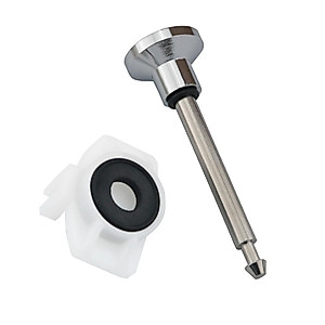 YHXiXi Bathtub Faucet Diverter Repair Kit, Includes 1 Diverter Stem, 1 Cup Seal and 1 Door, Bathroom Shower Bathtub Leak Faucet Repair Replacement Parts, Chrome Plated