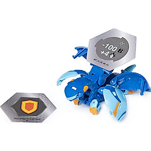 Bakugan Ultra, Aquos Phaedrus, 3-inch Collectible Action Figure and Trading Card, for Ages 6 and Up