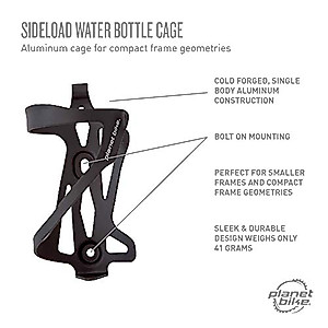 Planet Bike Sideload Water Bottle cage (Black)
