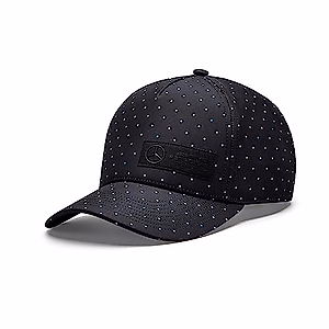 Mercedes AMG Petronas Formula One Team - Polka Dot Hat - Black - Unisex - Size: One Size