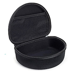 Audio-Technica ATH-M50x Closed-Back Professional Monitor Headphones - 90° Swiveling Earcups (Black) + Headphone Case + 1/4 inch TRS Extension Cable + Cloth – Deluxe Headphone Bundle