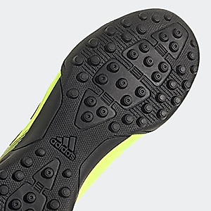 adidas Copa Sense.3 Turf Soccer Shoe, Team Solar Yellow/Black/Solar Red, 4.5 US Unisex Big Kid