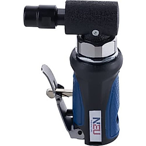 Air die grinder, NEU PNEUPACTURE die grinder set, straight/angle mini die grinder set, with 1/4 and 1/8 inch collets, apply to working in tight spaces