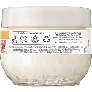 Burts Bees Truly Glowing Night Cream - Dry Skin Unisex 1.8 oz, White