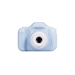 dsfen X2 Mini Kids Camera 2 inch HD Color Display Rechargable Mini Camera Video Camera Lovely Camera with 32GB Memory Card Blue