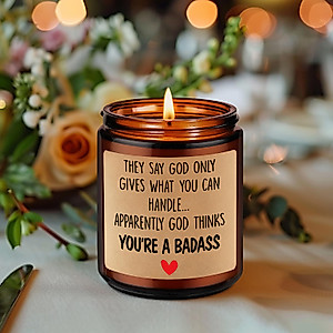 LEADO Candle, Get Well Soon Gifts for Women, Men, Breast Cancer Gifts for Woman, Get Well Gifts for Women, After Surgery Recovery Gifts, Encouragement, Comfort Items for Cancer Patients, Chemo