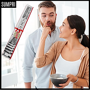 SUMPRI Magnetic Knife Holder for Wall (16Inch -Stainless Steel) Magnet Knife Strip -Strong Powerful Knife Rack Storage Display Organizer-Securely Hang Your Knives On a Multipurpose Kitchen Bar-Marble