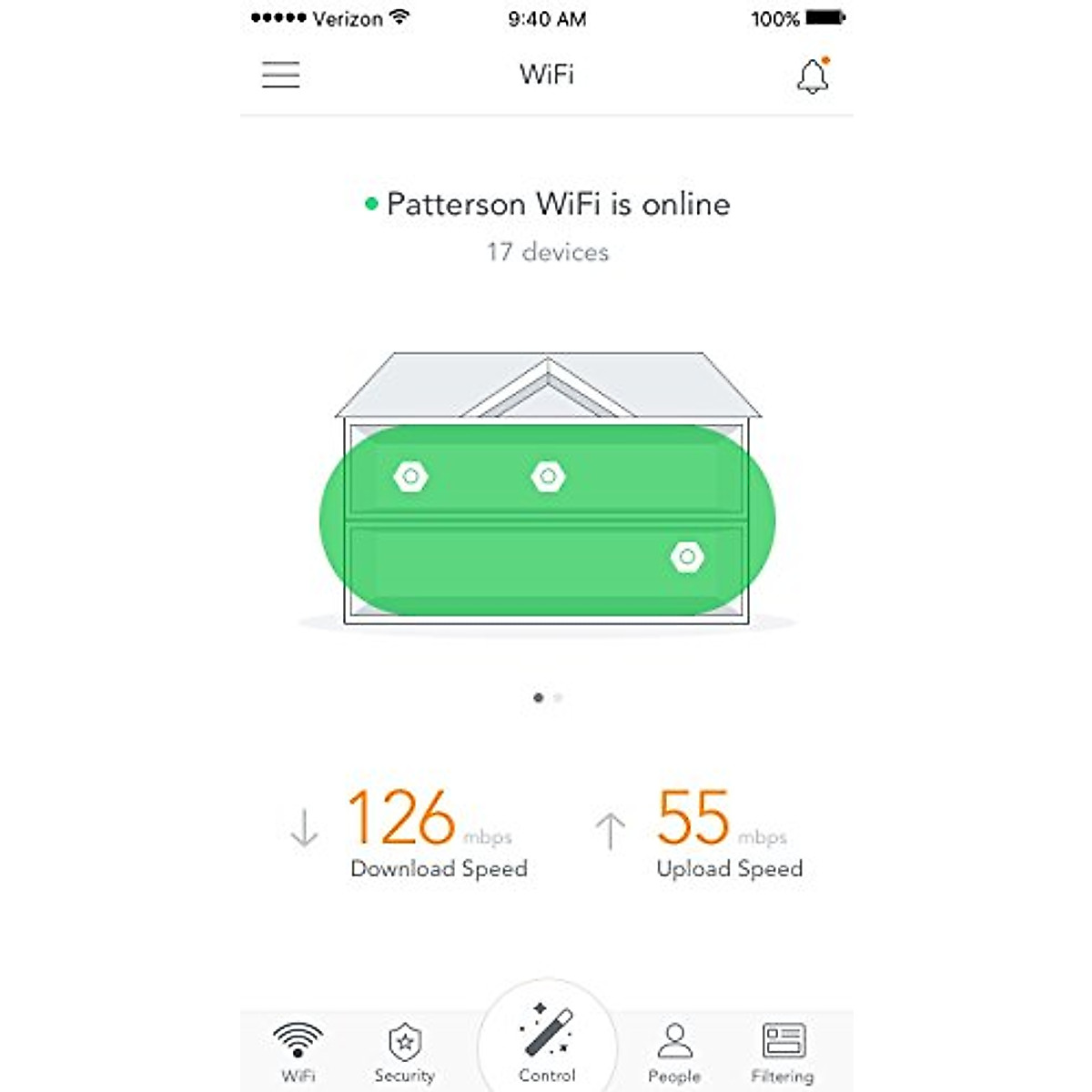 Luma Whole Home WiFi (2 Pack - Orange) - Replaces WiFi Extenders and Routers, Compatible with Alexa, Free Virus Blocking, Free Parental Controls, Gigabit Speed