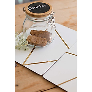 d-c-fix Peel and Stick Contact Paper White Matt Plain Look Self-Adhesive Film Waterproof & Removable Wallpaper Decorative Vinyl for Kitchen, Countertops, Cabinets 26.5" x 78.7"