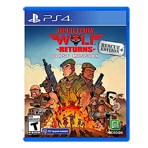 Operation Wolf Returns: First Mission - Rescue Edition (PS4)