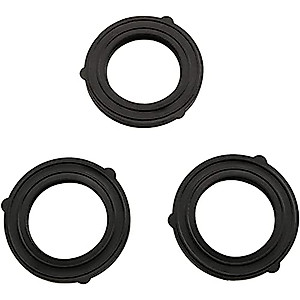 Longdex Garden Hose Washers 20PCS Flat Rubber Seal Gasket for Garden Shower Hose Water Faucet Spray