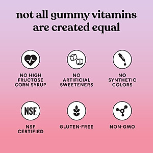 Lemme Glow Collagen Gummies for Thick Hair, Strong Nails & Healthy Skin with Multi-Collagen Peptides, Biotin, Trace Minerals, Zinc, Vitamins A, C & E, Dairy & Gluten Free, Peach Flavor, 60 ct.