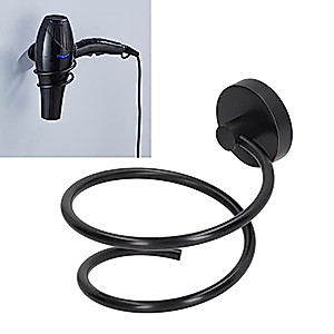 Blow Dryer Holder, Hair Dryer Rack Keep Large Bearing Capacity 304 Stainless Steel Rust Proof for Bathroom (ORB)