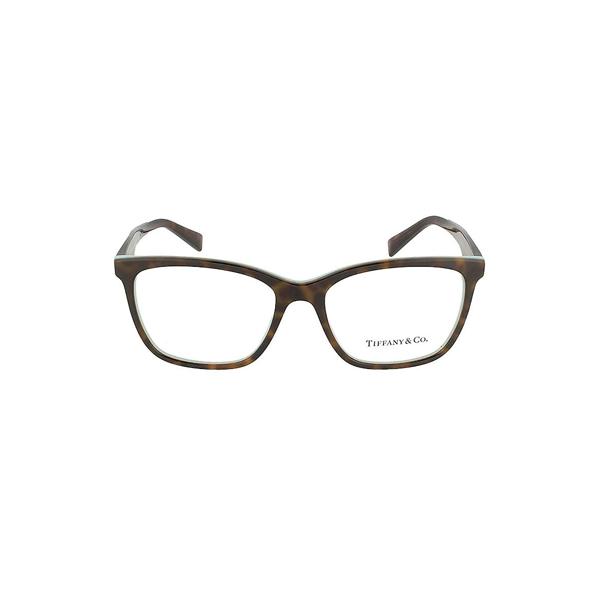 Tiffany TF2175-8134 Eyeglass Frame HAVANA/BLUE Frame W/Clear Demo Lens