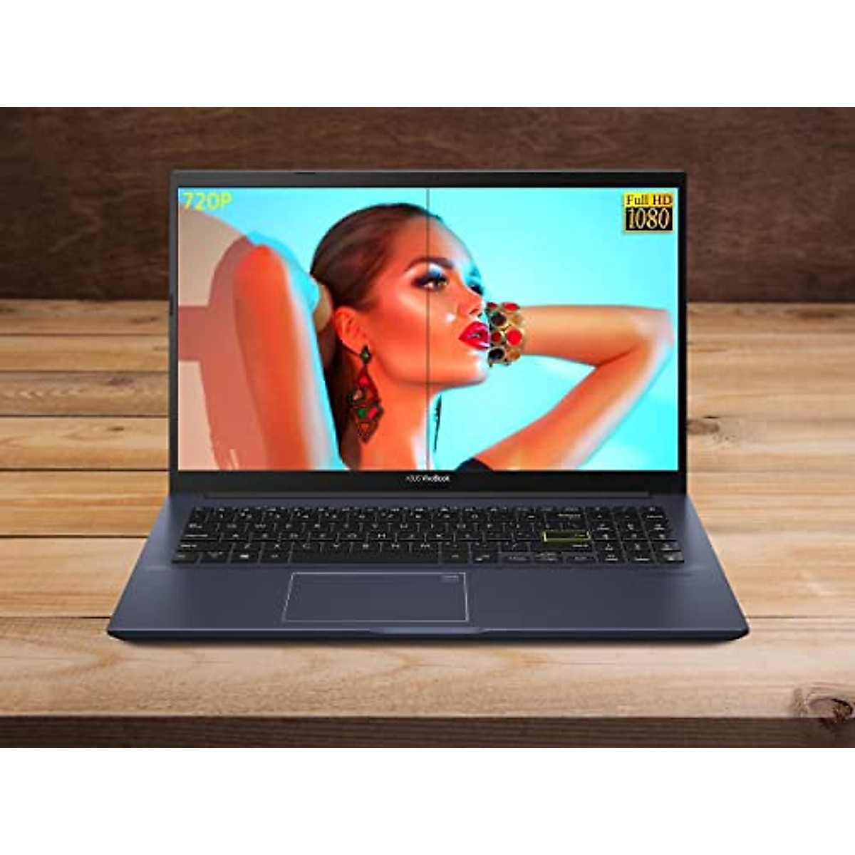 ASUS® VivoBook Laptop, 15.6" Screen, Intel Core i3-1115G4, 8GB DDR4 RAM, 256GB SSD, Fingerprint, Windows 11 Professional