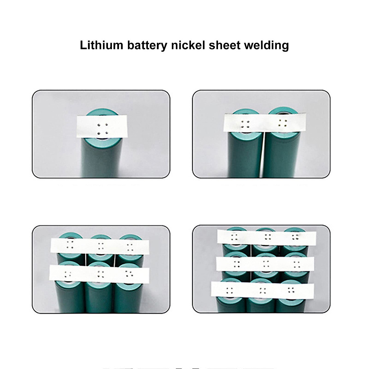 Portable Spot Welding Machine, Rust Proof LCD Screen Mini Spot Welder Kit Ultra Low Internal Resistance Labor Saving for Batteries