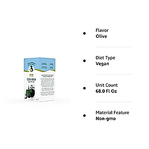 California Olive Ranch, 100% California Bag-in-Box Extra Virgin Olive Oil, 2L (Pack of 1)