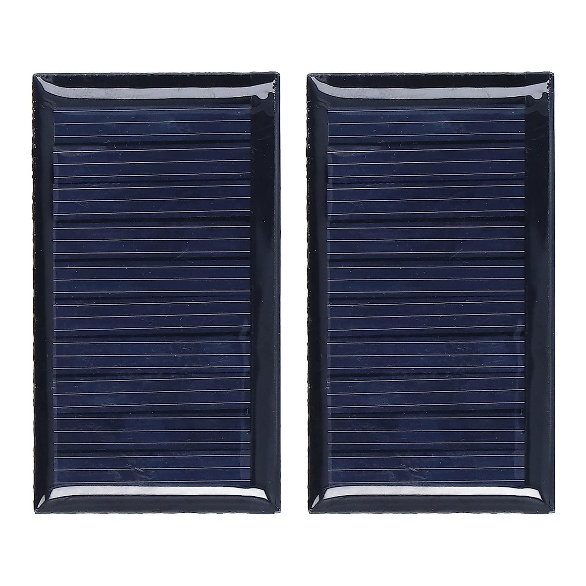 Pokerty9 Small Solar Cells,Solar Panel 300mA 0.15W 5V Weather Resistant Polysilicon for DIY Projects,Pokerty9YKD