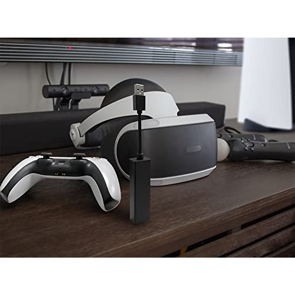 PS4 Camera Adapter for PSVR on PS5 Playstation 5 Converter Cable for ...