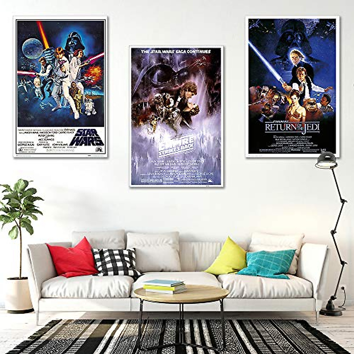 Star Wars Original Trilogy Classics Posters, 3 Full Size Posters, size each 24x36