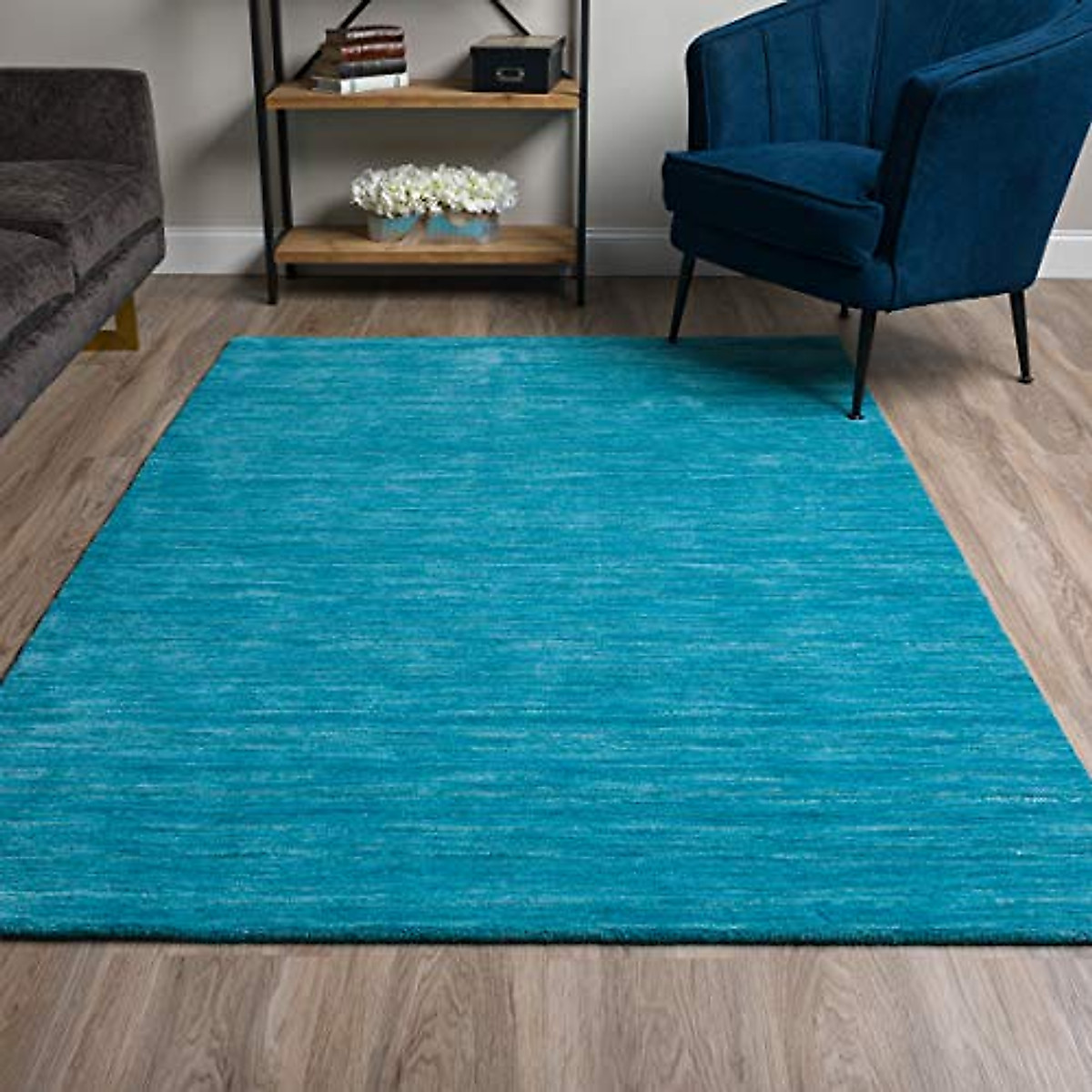 Addison Rugs Cooper31 Area Rug, 5'X7'6", Blue