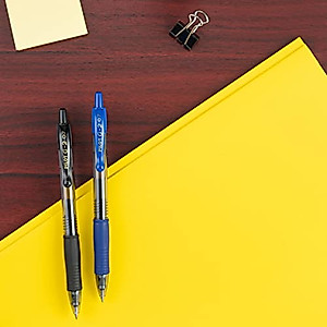 PILOT G2 Premium Refillable and Retractable Rolling Ball Gel Pens, Fine Point, Blue Ink, 12-Pack (31021)