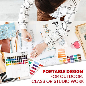 Watercolor Palettes 48 pack