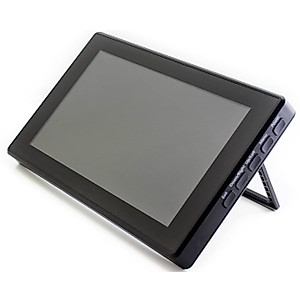 waveshare 7" IPS Display LCD Capacitive Touch Screen Monitor 1024x600 Resolution HDMI/VGA Port, for Raspberry Pi 4B/3B+/3B/2B/A+/Zero W/WH/Jetson Nano/Banana Pi/Windows 10/8.1/8/7