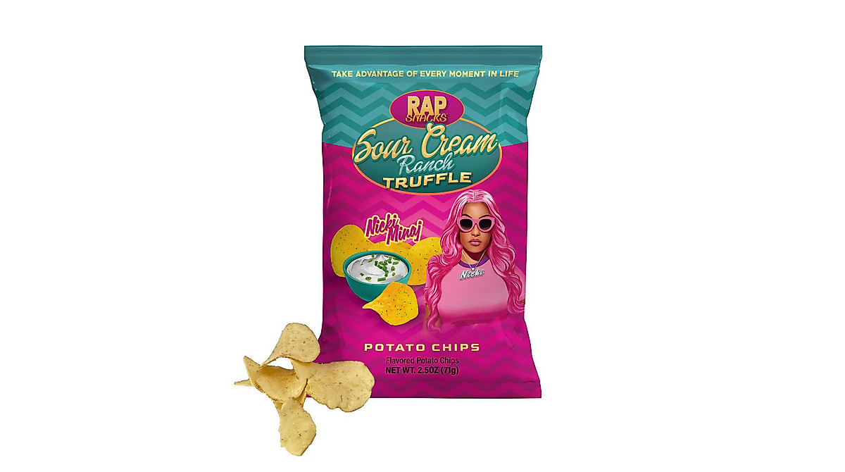Rap Snacks Nicki Minaj Sour Cream Ranch Chips - 6 Pack