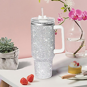 Rivocoda Taylor Gifts Merch, 40 oz Tumbler with Handle and Straw Lid, Leakproof Insulated Tumbler for Music Lovers, Friendship Birthday Gifts for Girls