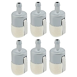 Hipa 125-527 Fuel Filter 13120507320 for ECHO String Trimmer SRM210 GT200 SRM225 SRM210 SRM2100 GT225 PAS225 PB200 PB250 PB250LN PE200 PE2100 PE211 ES210 ES250 HC150 HC151 Mantis Tiller