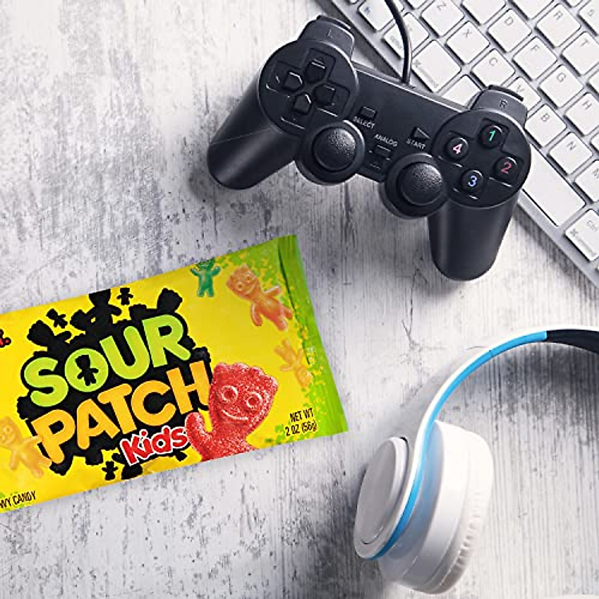 SOUR PATCH KIDS Soft & Chewy Candy, 24 - 2 oz Bags