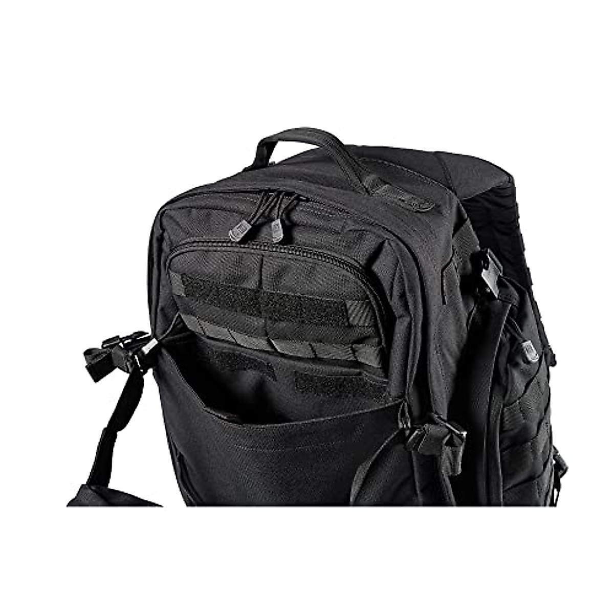 5.11 Tactical Backpack â€“ Rush 72 2.0 â€“ Military Molle Pack, CCW and Laptop Compartment, 55 Liter, Large, Style 56565, Black
