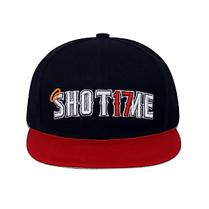 SHOT17ME 17 Ohtani Baseball Cap 3D Embroidered Hip hop Outdoors Snapback Adjustable Hat (Black)