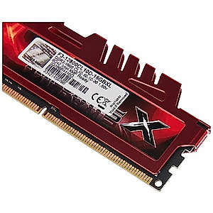 G.SKILL RipjawsX Series (Intel XMP) DDR3 RAM 16GB (2x8GB) 1600MT/s CL10-10-10-30 1.50V Desktop Computer Memory UDIMM (F3-12800CL10D-16GBXL)