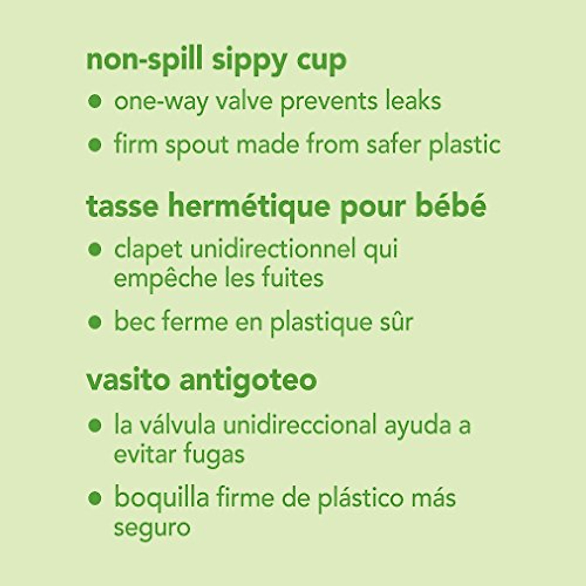 green sprouts I Play, Baby Non Spill Sippy Cup Pink